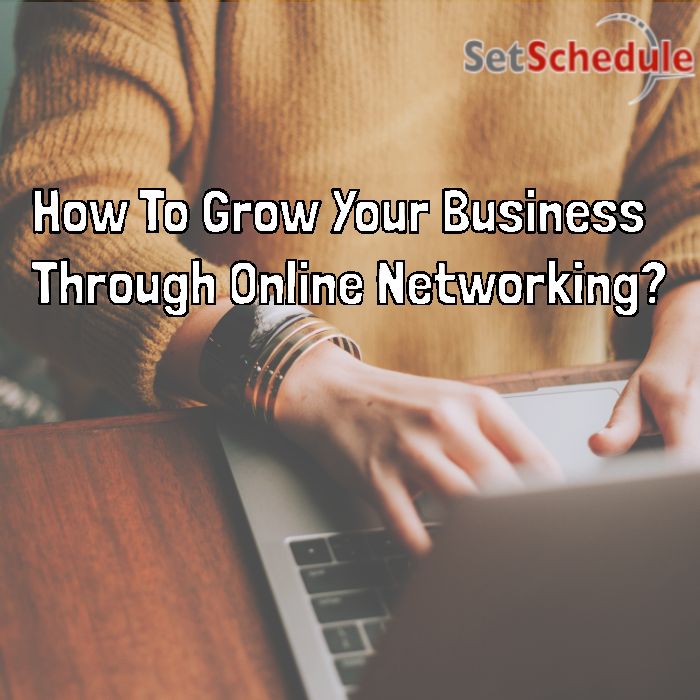 How To Grow Your Business Through Online Networking? | SetSchedule